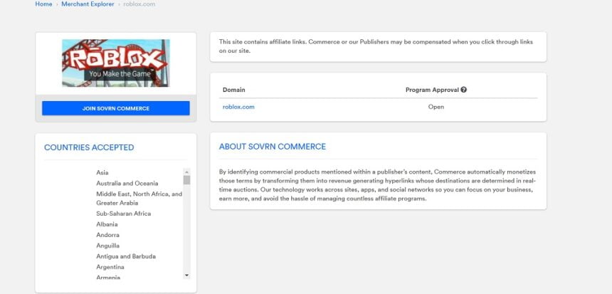 Roblox Affiliate Program: How to Join Guide