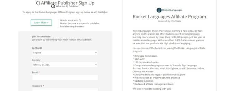 CJ Top Affiliate Programs