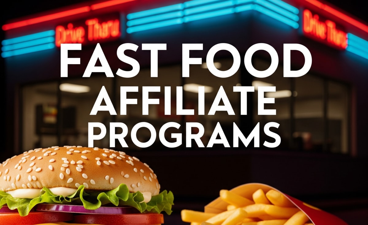 6 Fast Food Affiliate Programs That Pay